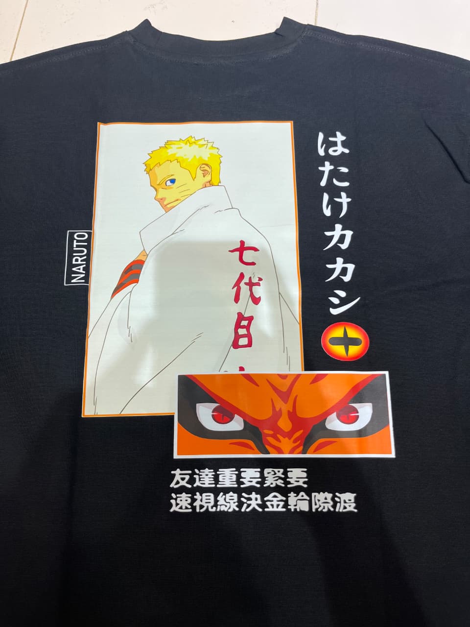 Naruto Kakashi Hatake Limited Edition Drop Shoulder T-Shirts – An Nawabi